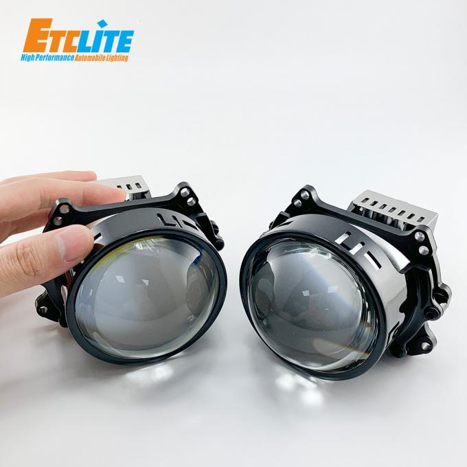 H4 H7 Bi Led Projector Retrofit Super Bright Dual Beam 6 Inch Depth