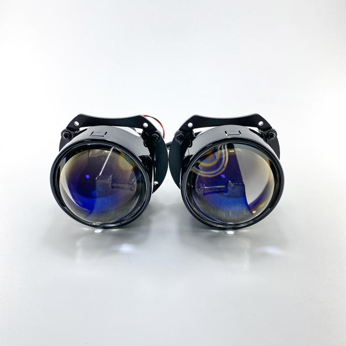 2.5 Inch Blue Bi LED Projector Lens Beam Conversion Kit 8000K Auto Head ...