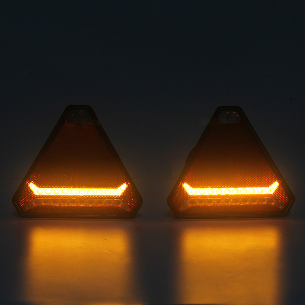 COB Wireless Trailer Lights Kit Truck Rechargeable Led Tail Indicator ...