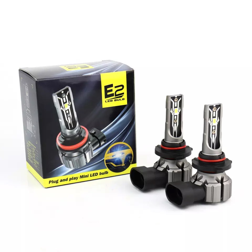 10000Lm Mini Headlight Bulbs H11 Fan 36W Hb3 Auto E2 H7 H4 Led Headlights