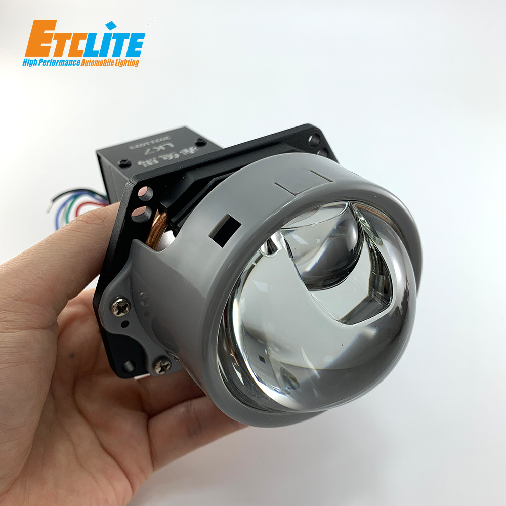 45W Bi Led Laser Projector Lens H1 H4 H7 Projector Lens High Low Beam ...